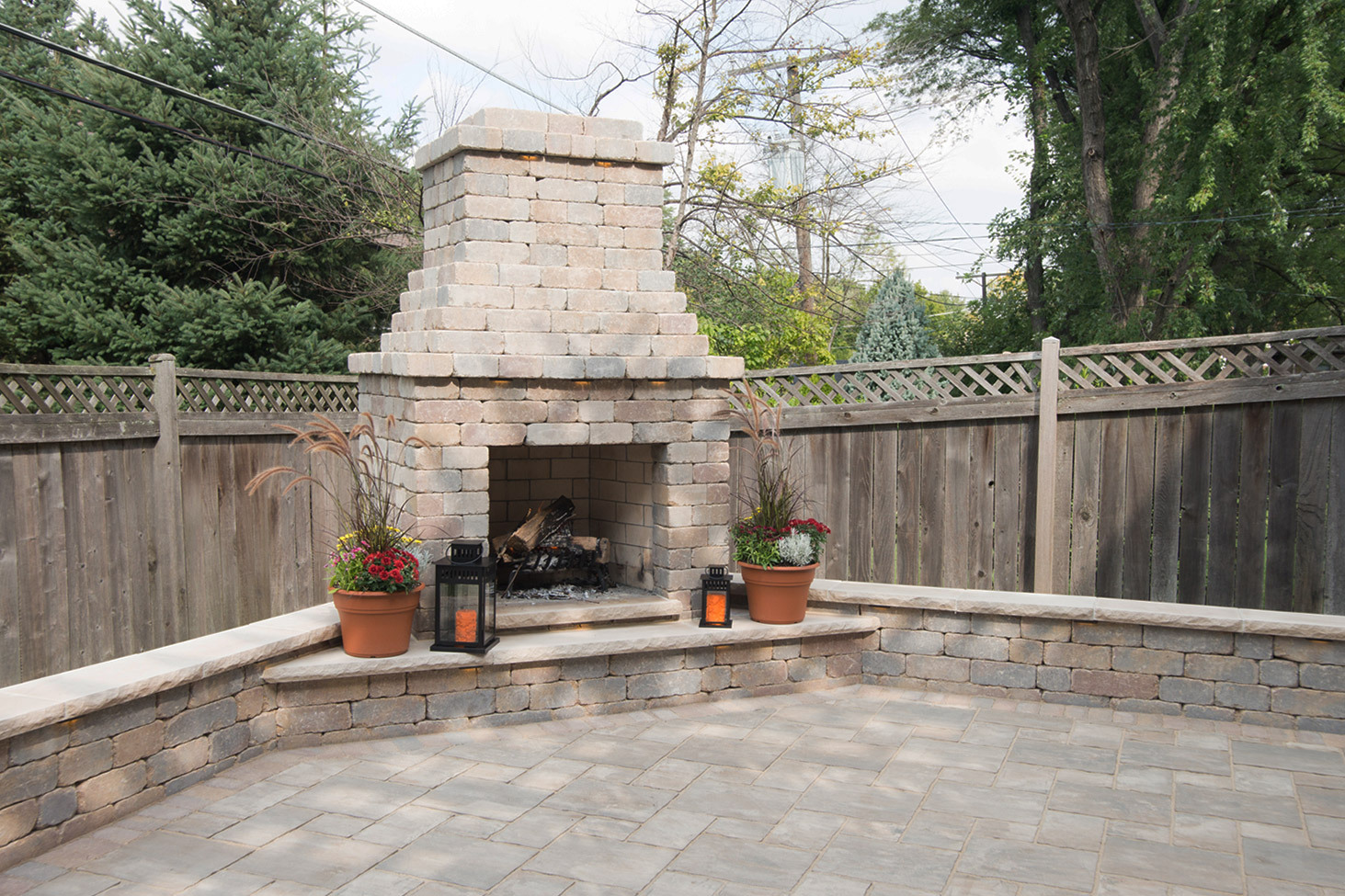 Landscape Fire Features, Outdoor Fireplaces, Fire Pits, Elmhurst