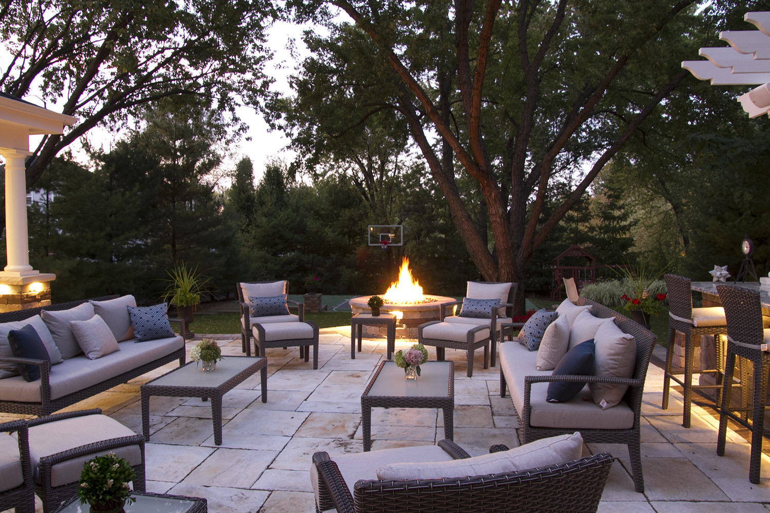 Landscape Fire Features, Outdoor Fireplaces, Fire Pits, Elmhurst